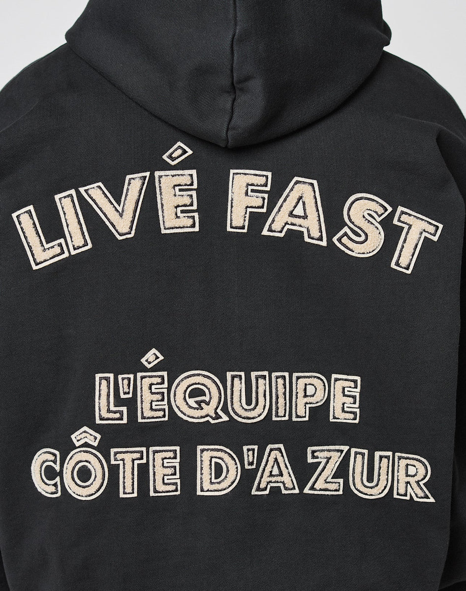 LFDY L'Équipe Hooded Zip Black – Buy online now – LFDY UK Limited
